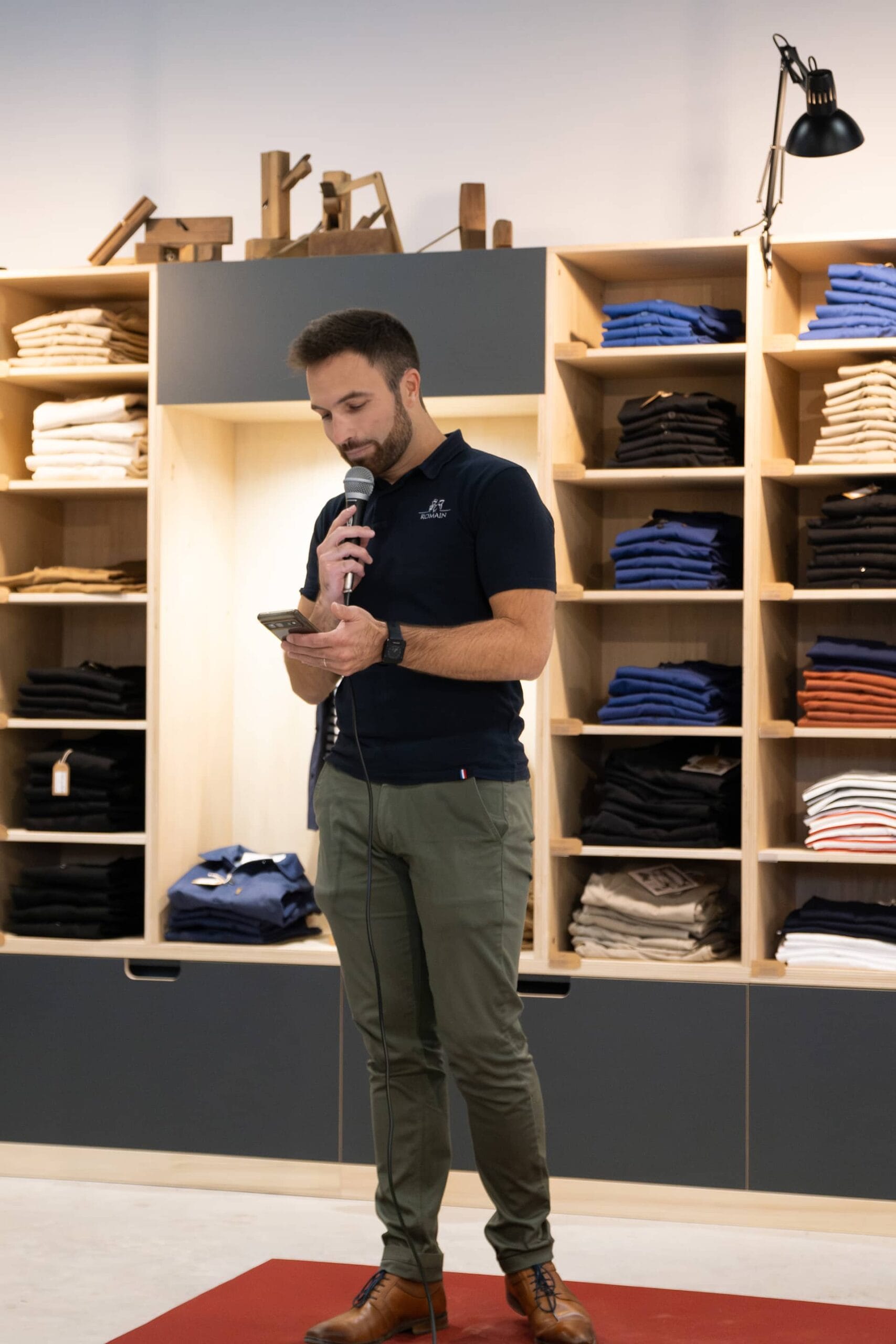 Inauguration de la boutique Largeot & Coltin à Angers